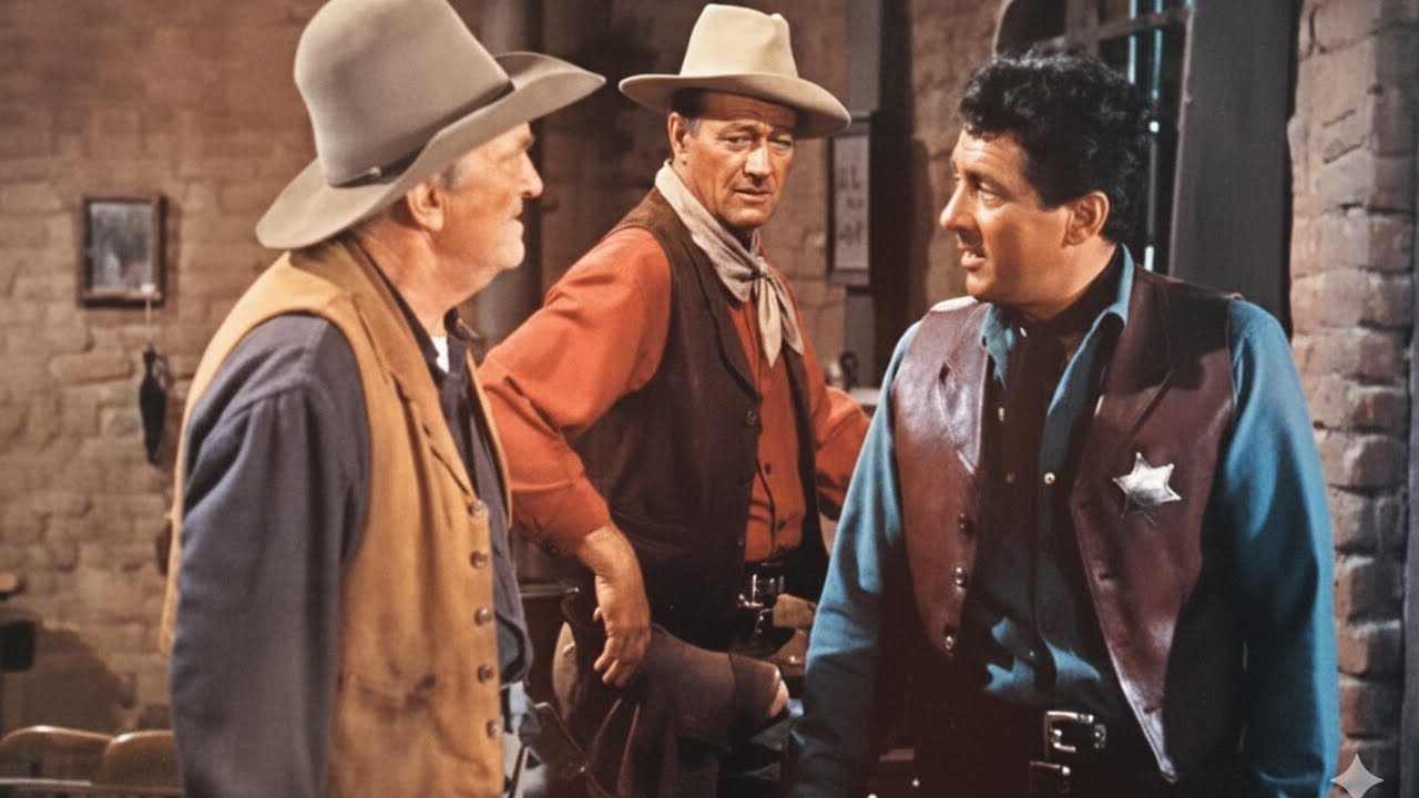 Dean Martin RISKED His Career on Rio Bravo Set—John Wayne's Emotional ...