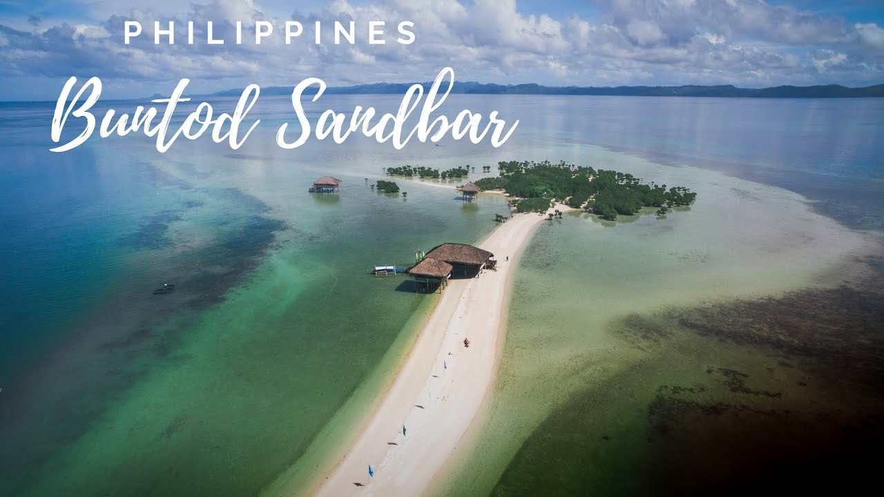 Masbate Philippines - Buntod Marine Sanctuary Sandbar - YouTube