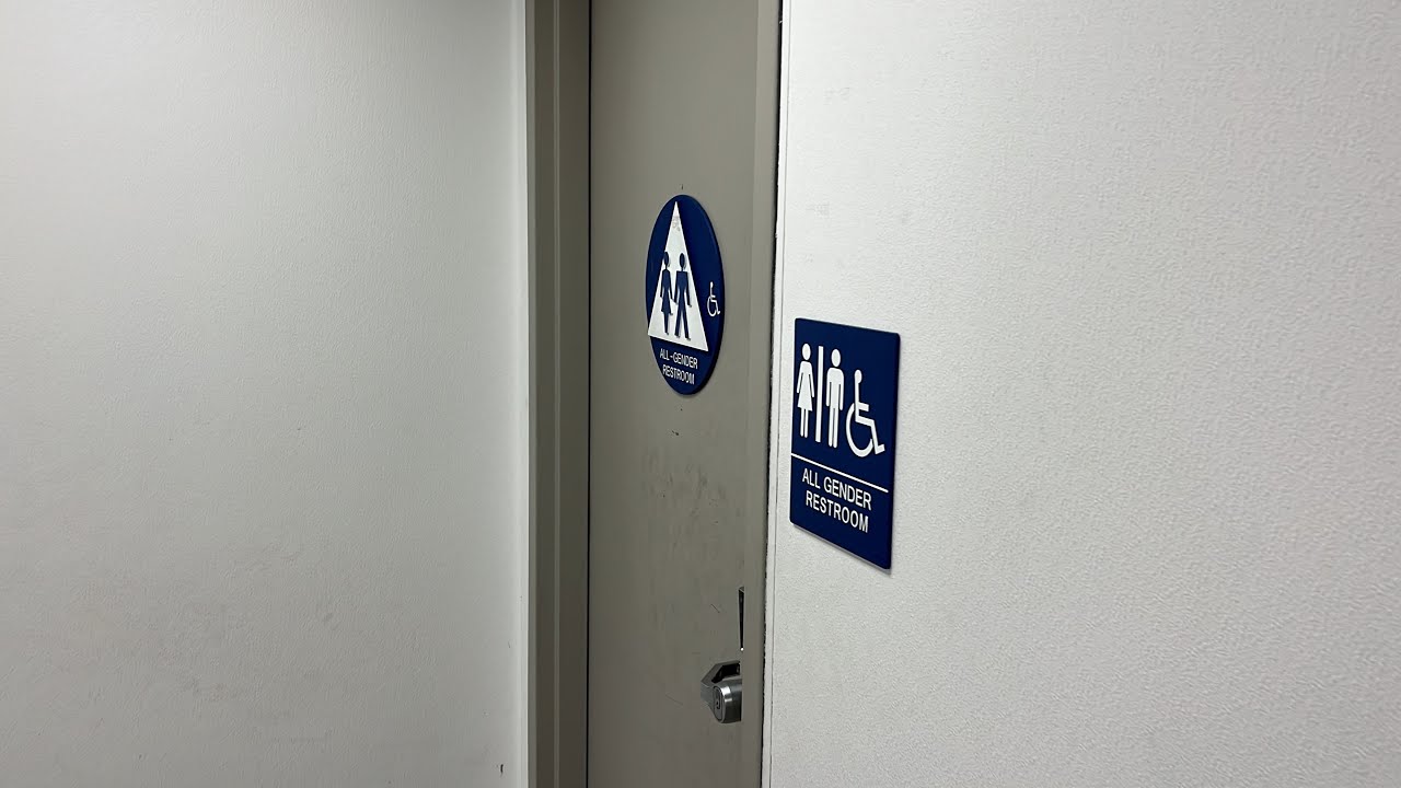 Staples All Gender Restroom Full Shoot! - YouTube