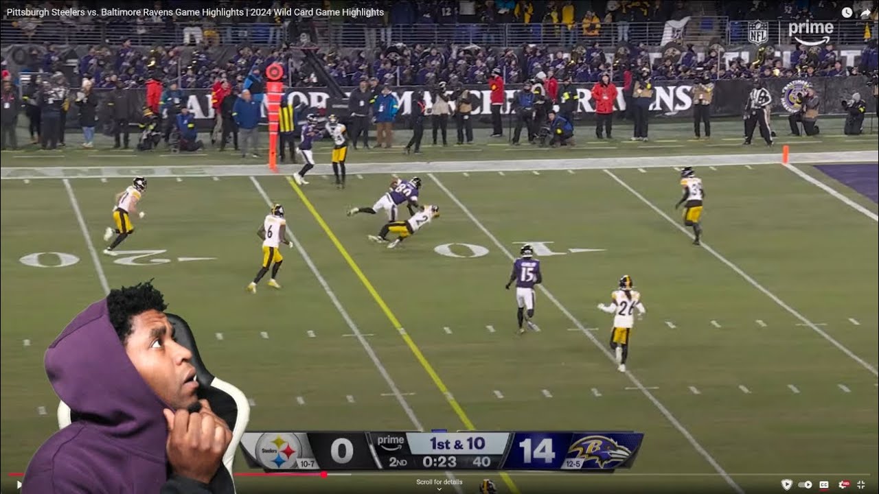 Lamar MVP! Pittsburgh Steelers vs. Baltimore Ravens Game Highlights ...