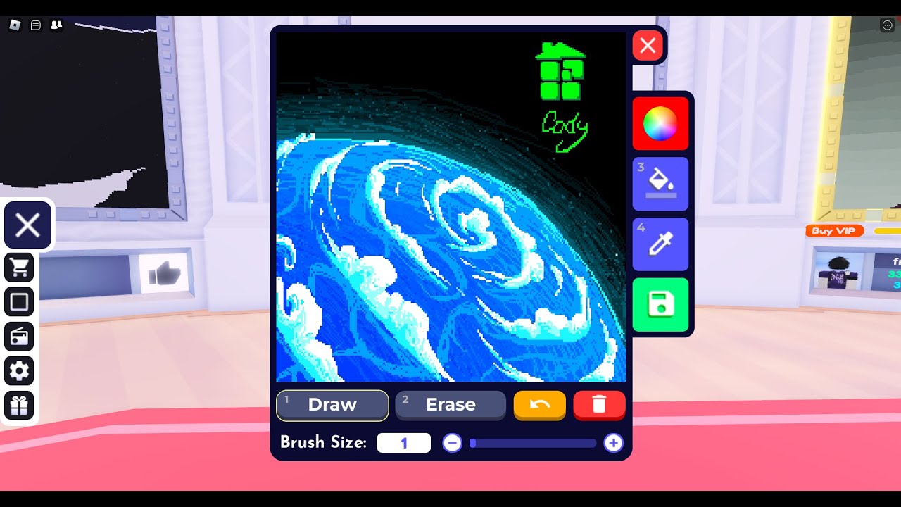 Skaia Homestuck Speedpaint (Draw & Donate Roblox) - YouTube