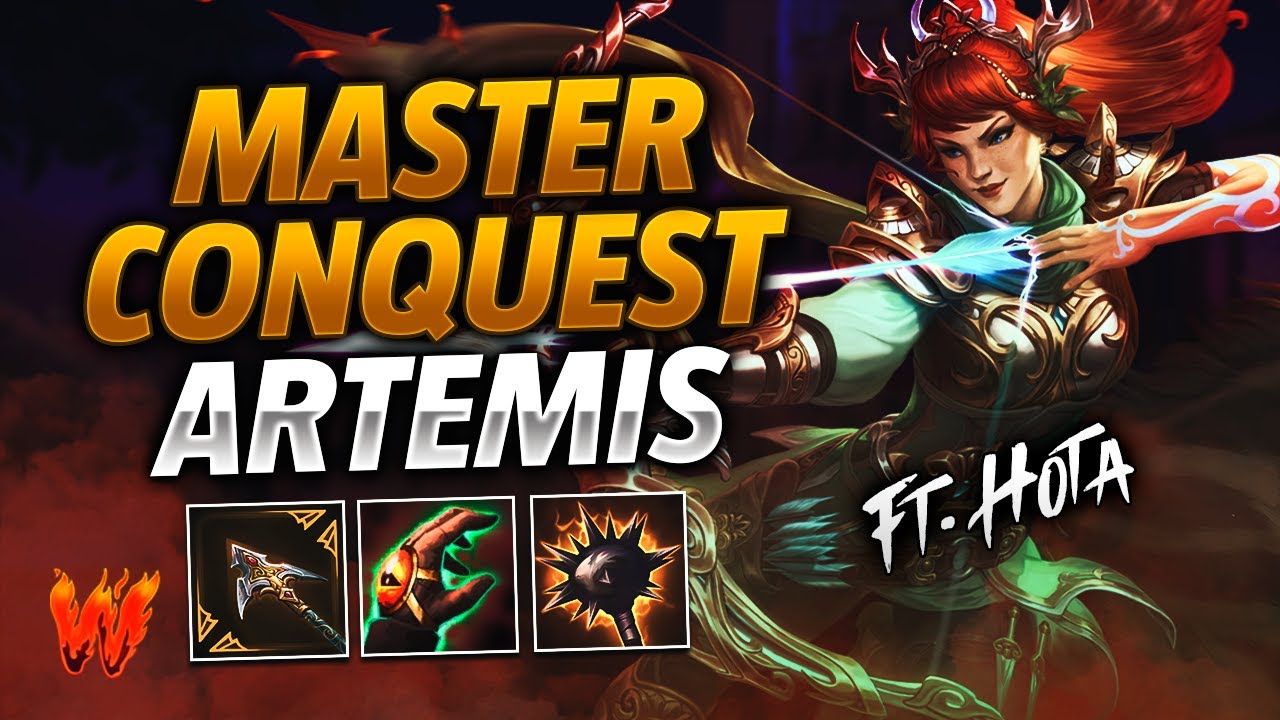 ARTEMIS, EL NUEVO COOLDOWN DEL 3 XD - Warchi - Smite Master Conquest ...