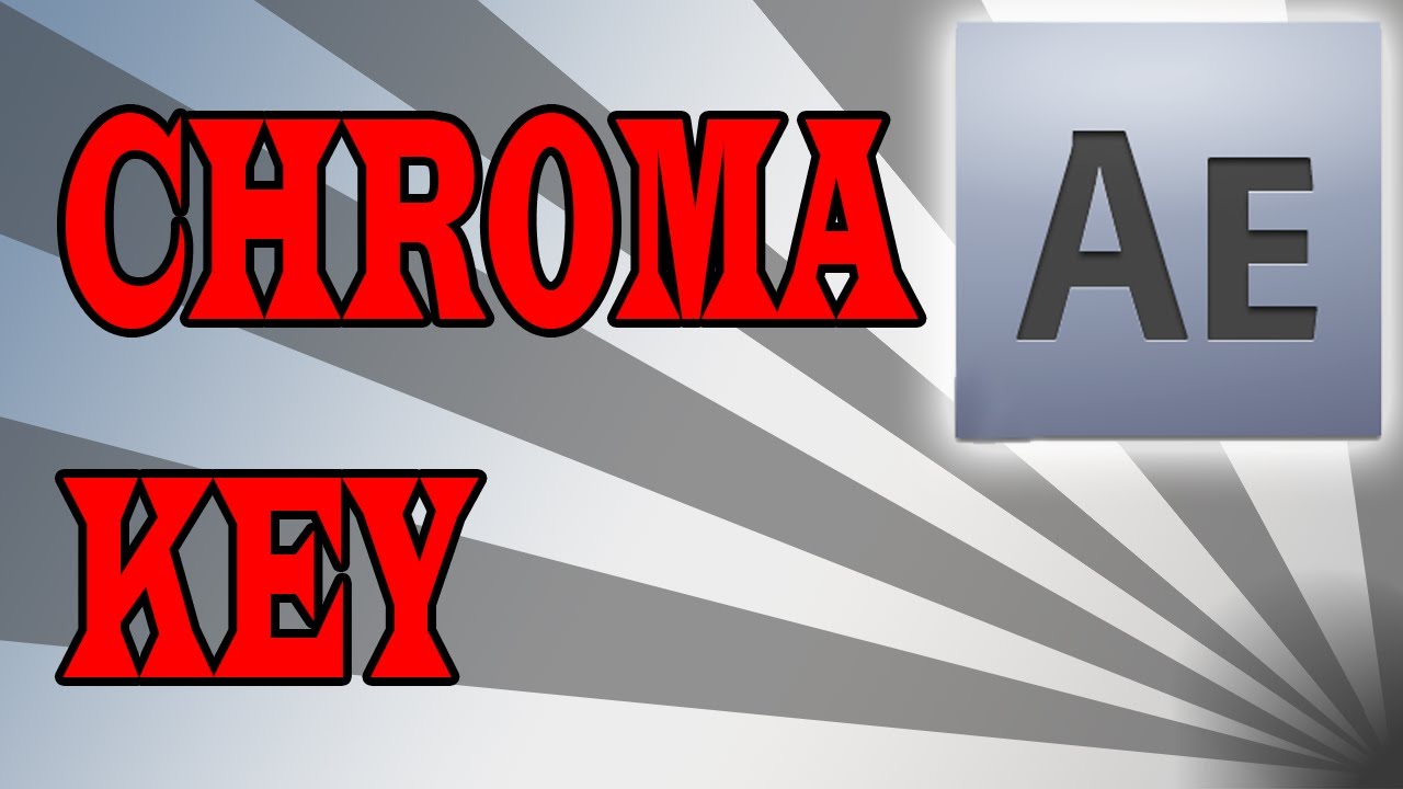 Efeito chroma key básico - After Effects CS4 - YouTube