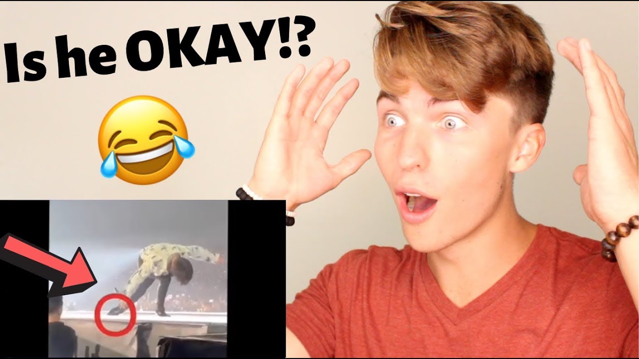 Vocal Coach Reacts to BTS Worst FAILS, ACCIDENTS And FALLS On Stage ...