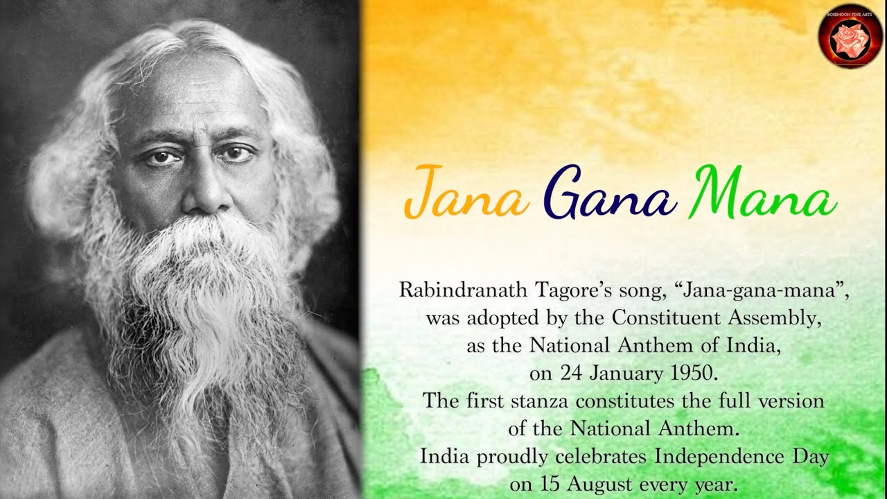 "Jana Gana Mana" The National Anthem of India by Meenakshi Advani VRai ...