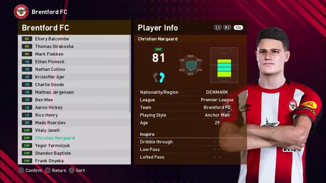 Brentford 2023/2024 Full Facepack PES 2021-SPFL2023 - YouTube