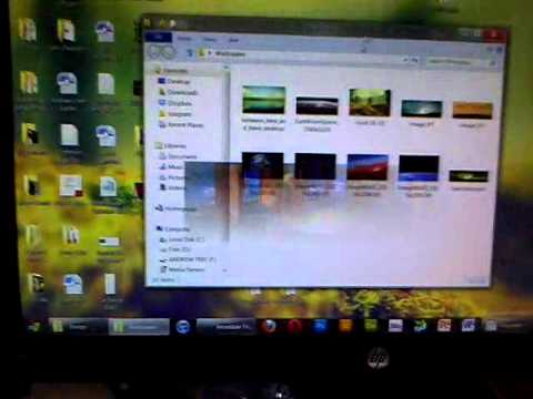 Ghost image stuck on my Windows 8 screen - YouTube