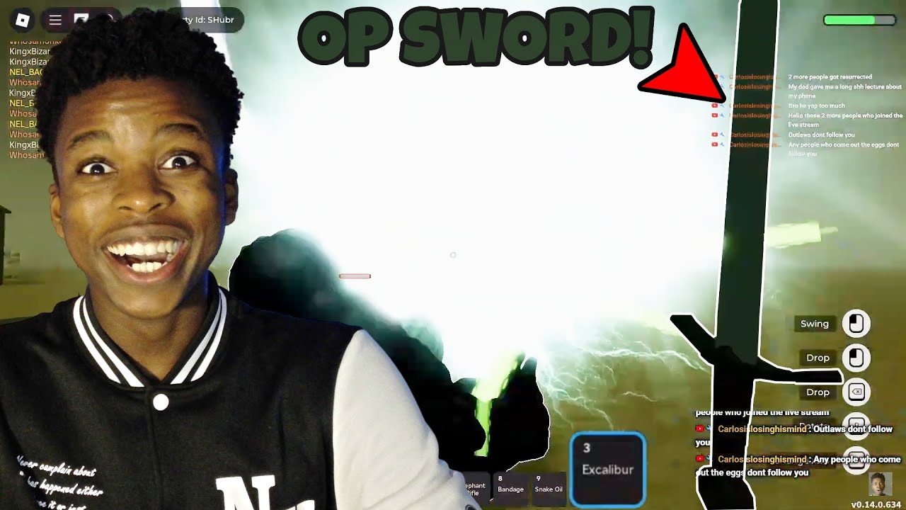 The NEW BEST Melee To Wipe Out Villages In Dead Rails (EXCALIBUR) - YouTube