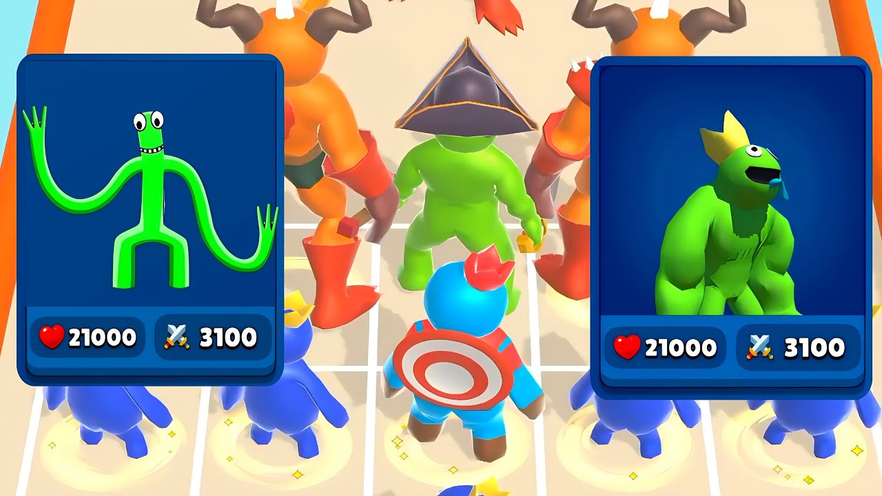 Rainbow Friends New Updates - Merge Simulator Battles - YouTube