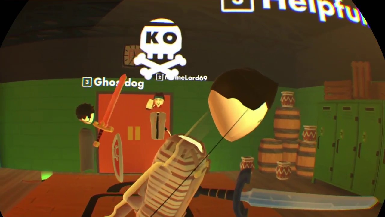 Rec Room PSVR first try! - YouTube