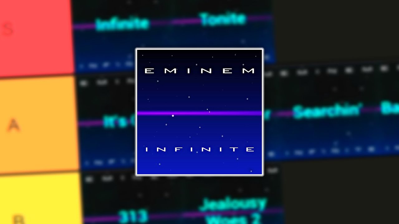 RANKING EVERY SONG FROM 'INFINITE' (Eminem) - YouTube