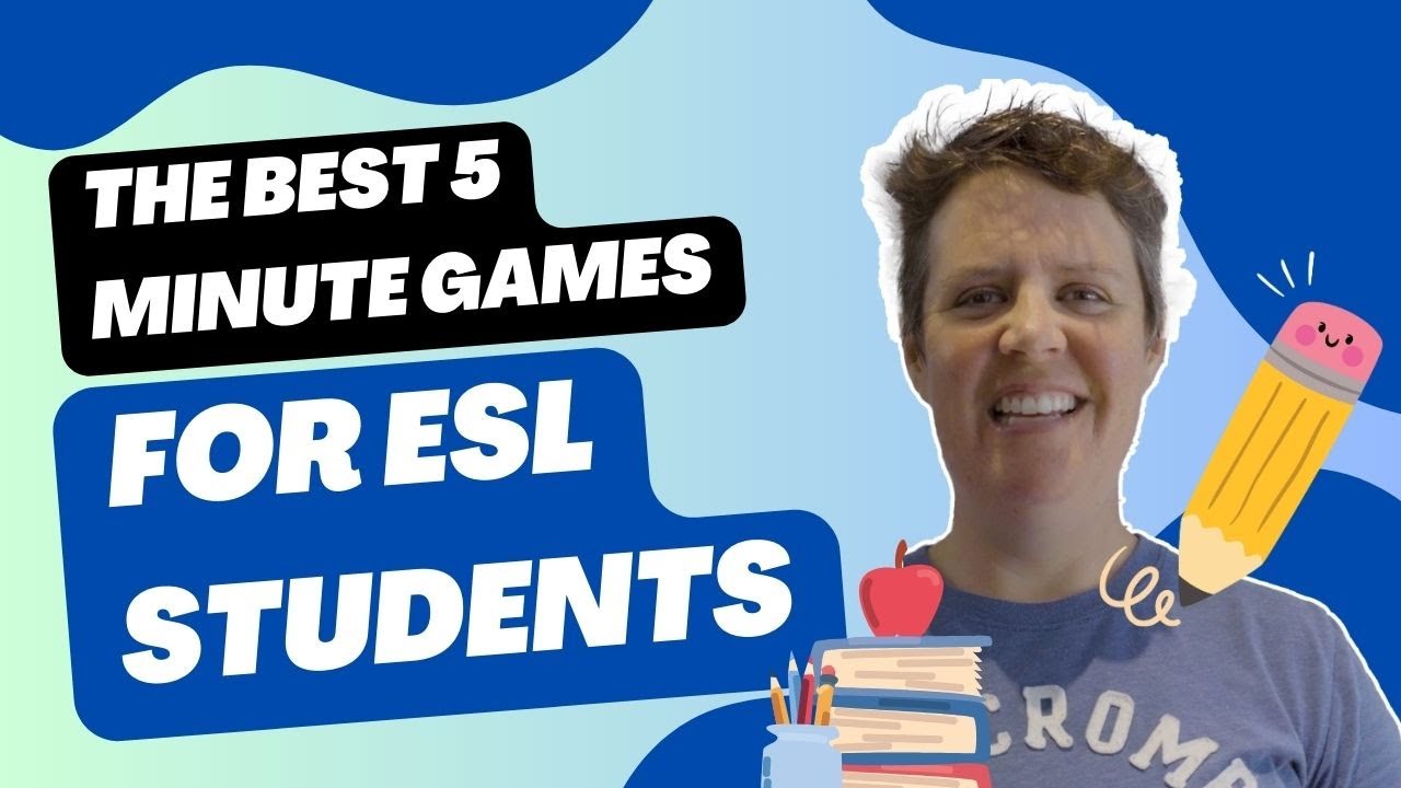 THE BEST 5 minute games for the ESL classroom - YouTube