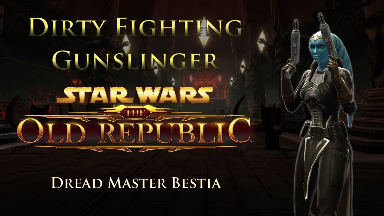 SWTOR PvE 5.0 - Dirty Fighting Gunslinger - Veteran Mode Dread Master ...