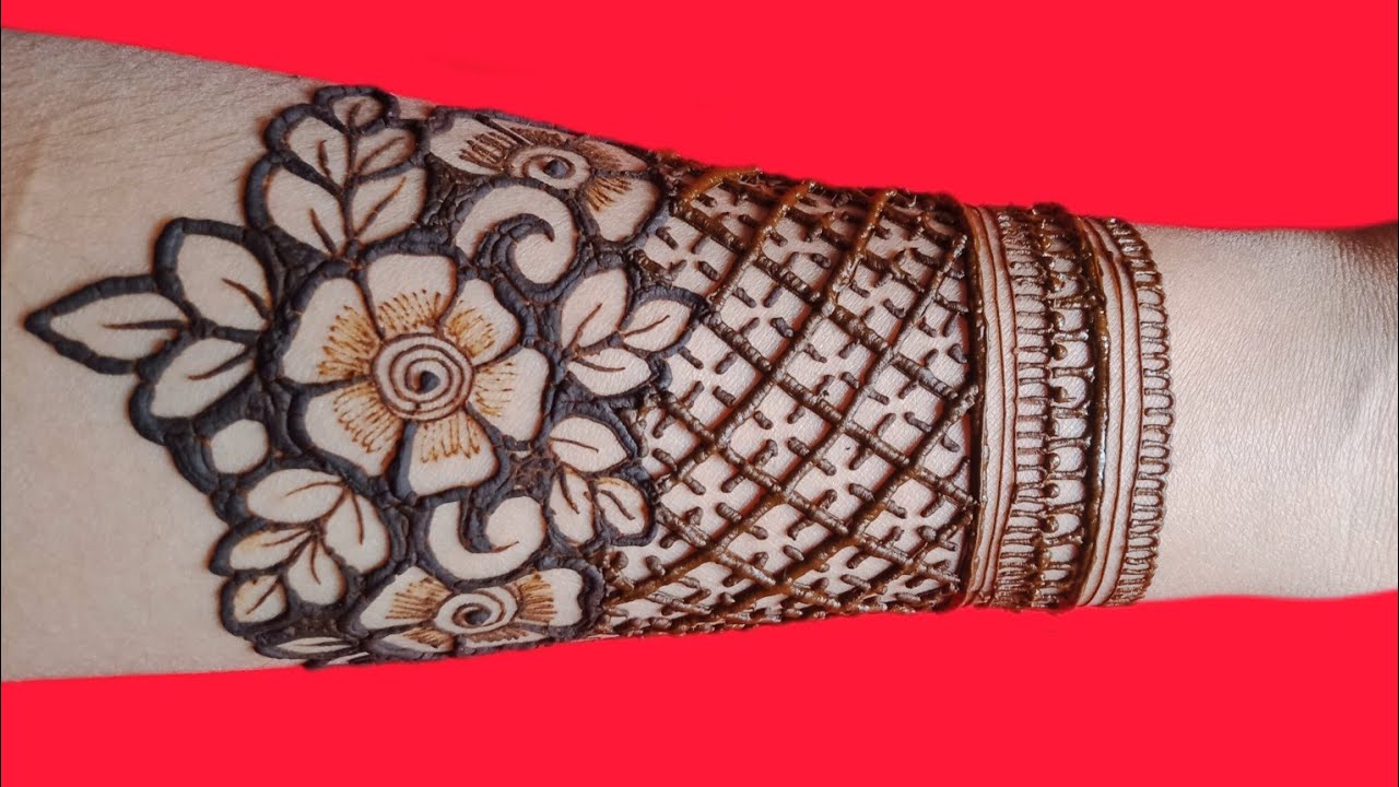 easy full front hand mehndi designs 2024/trending bridal mehndi designs ...
