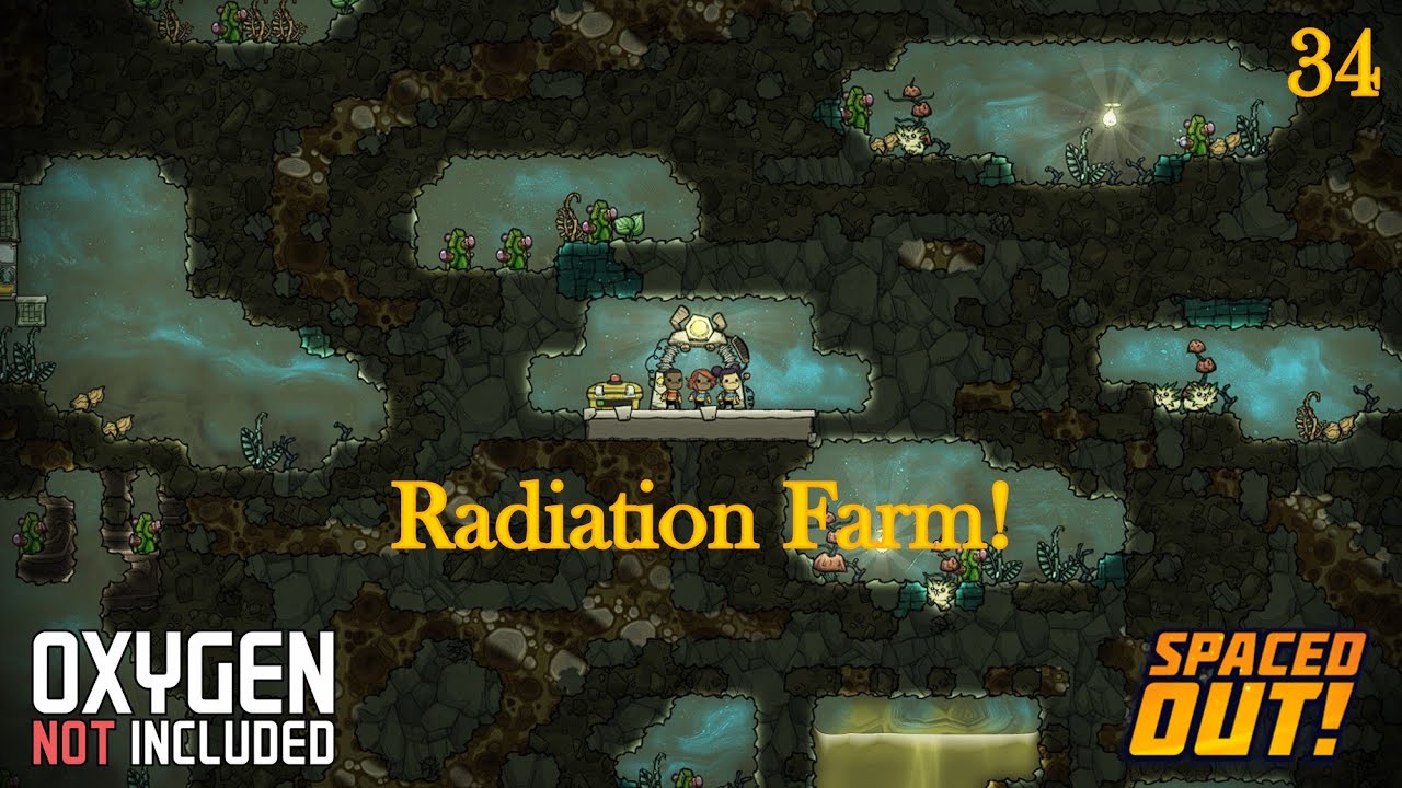 Oxygen Not Included - Spaced Out - Radiation Farm! - YouTube