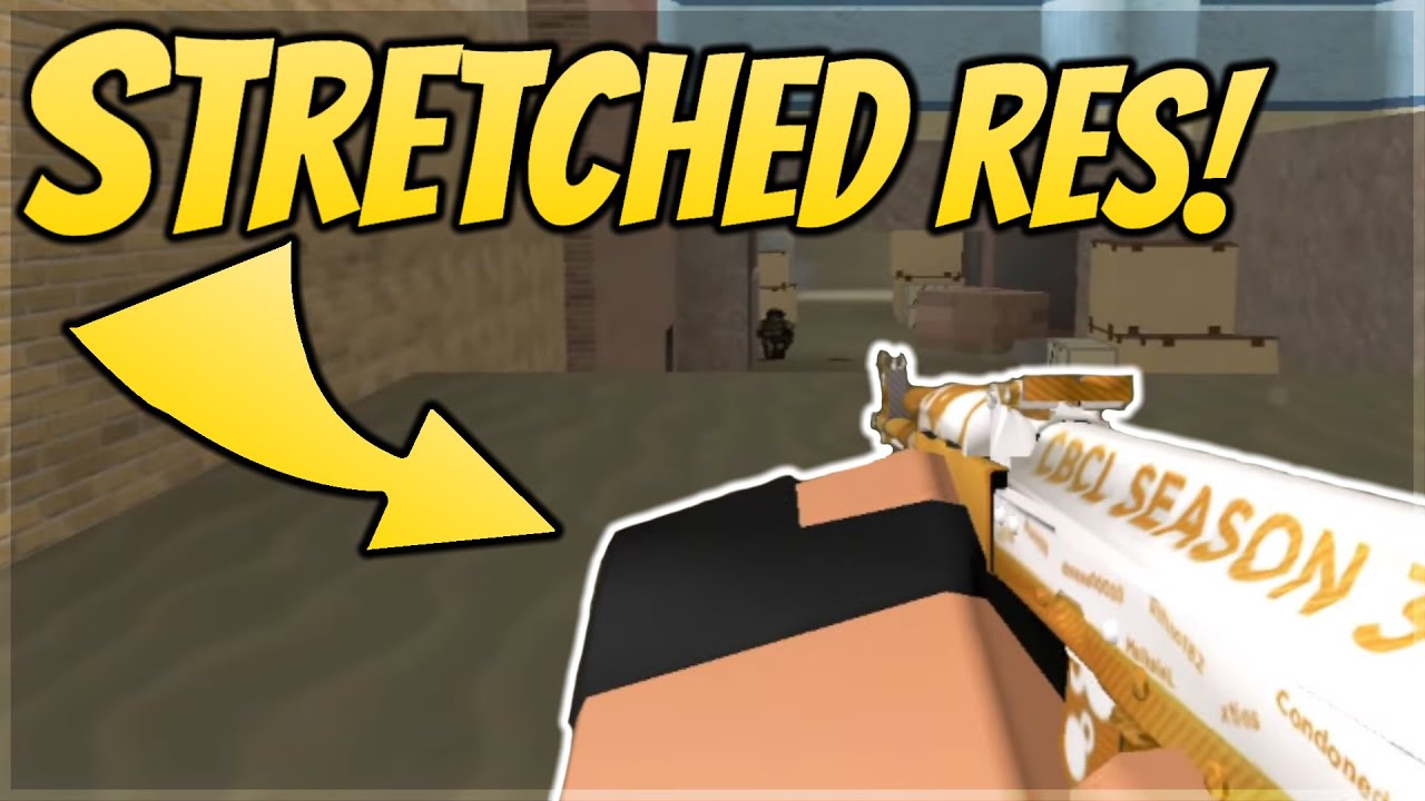 How to get stretched res for Counter Blox - YouTube