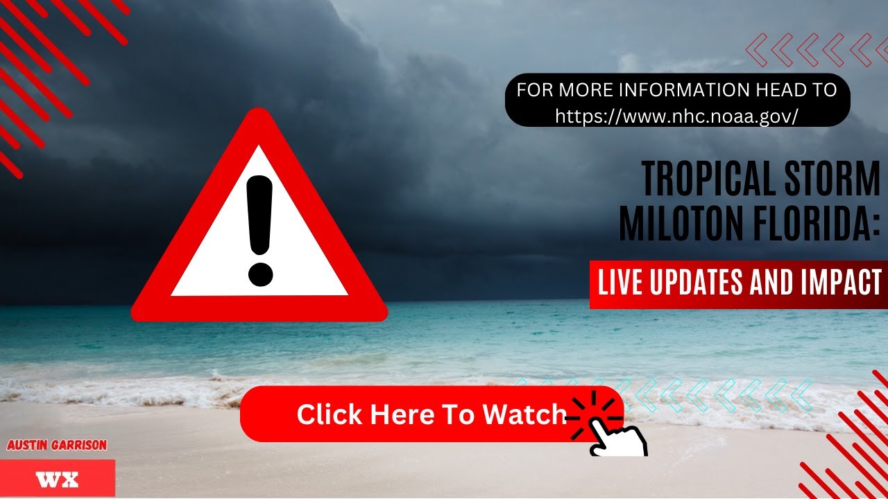 Tropical Storm Milton Hits Florida: Live Updates and Impact - YouTube