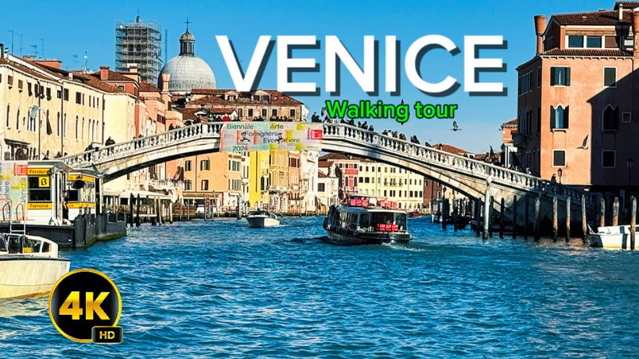 Venice, Italy 4k UHD walking tour. December 2022. #newvideo # ...