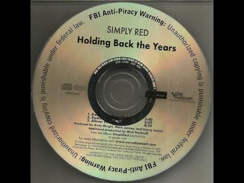Simply Red - Holding Back The Years {I'll Keep Holding On} - YouTube