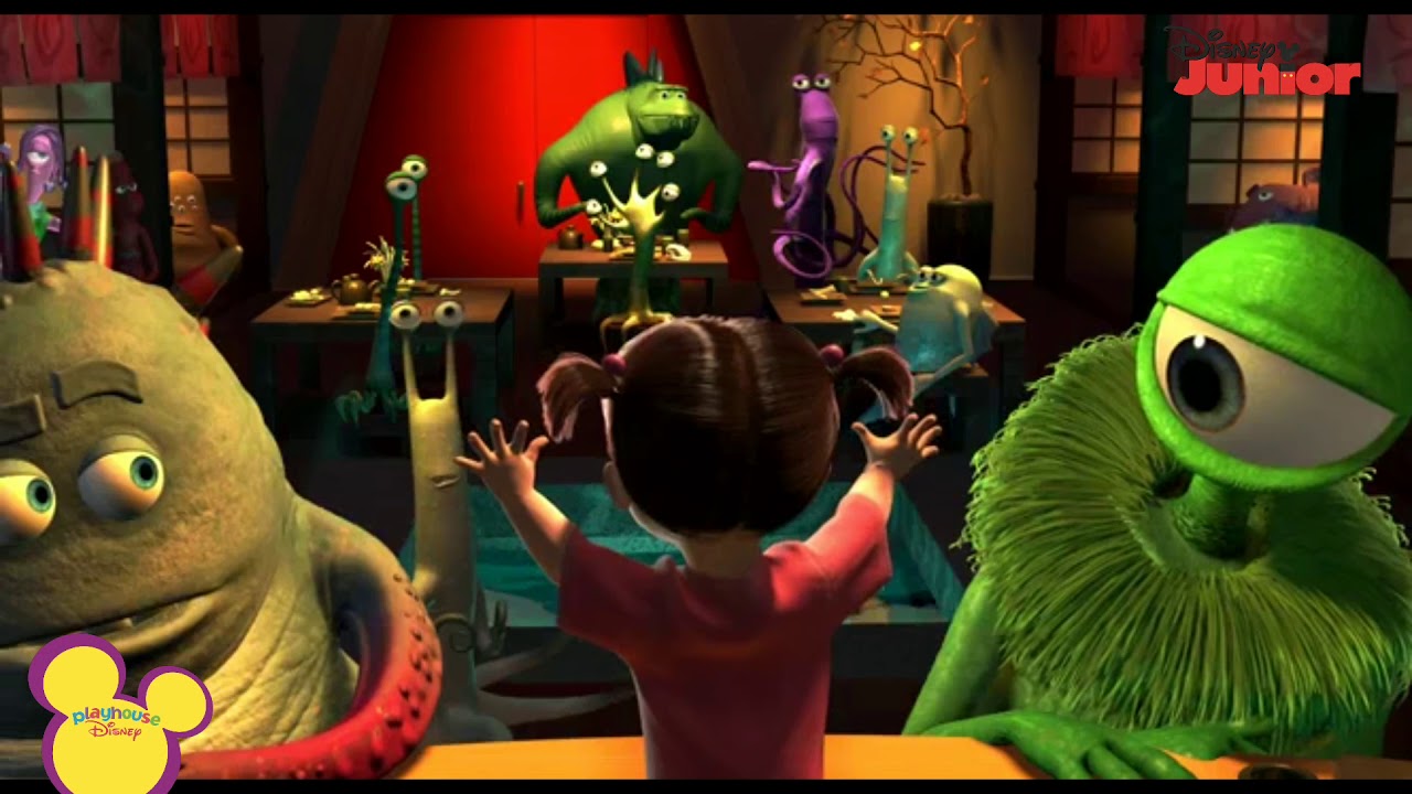 Monsters inc monstropolis boo - YouTube