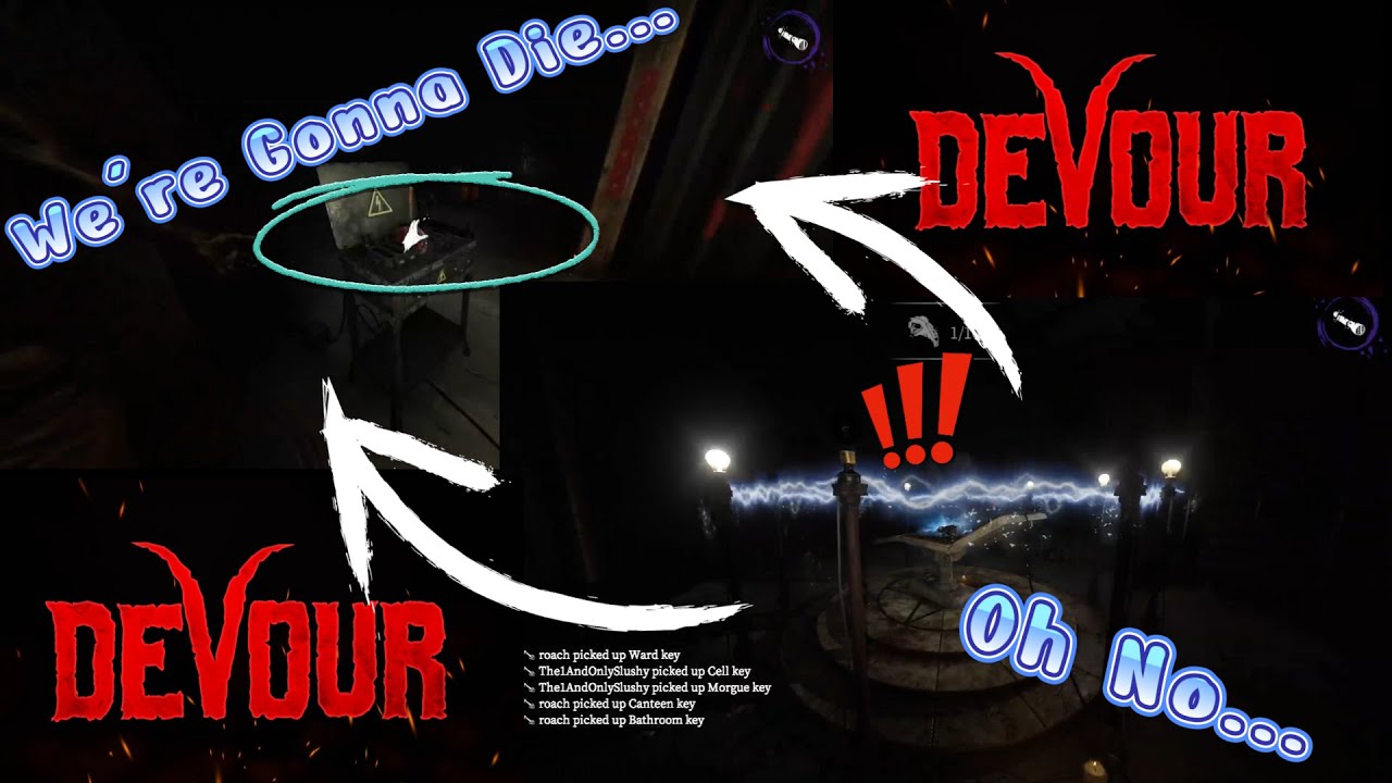 THIS GAME SCARED ME SO MUCH!!!!! (Devour) - YouTube