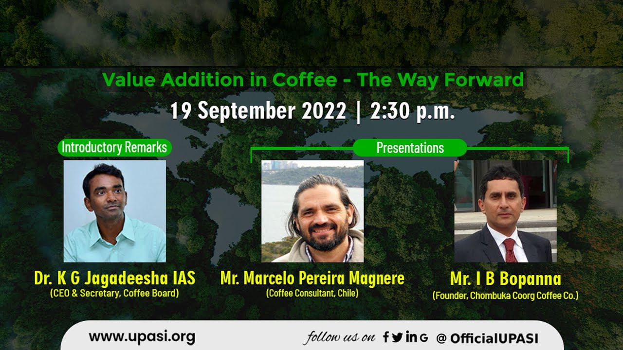 Value Addition in Coffee - the Way forward | Technical Session - YouTube