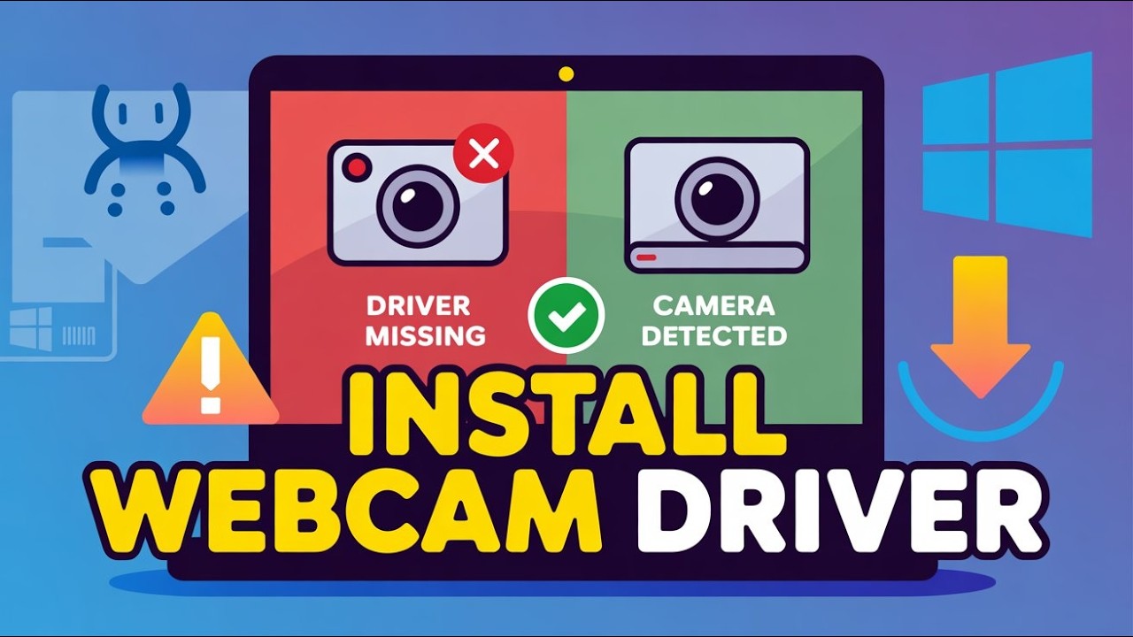 How to Download Webcam Driver on Windows 10 - YouTube