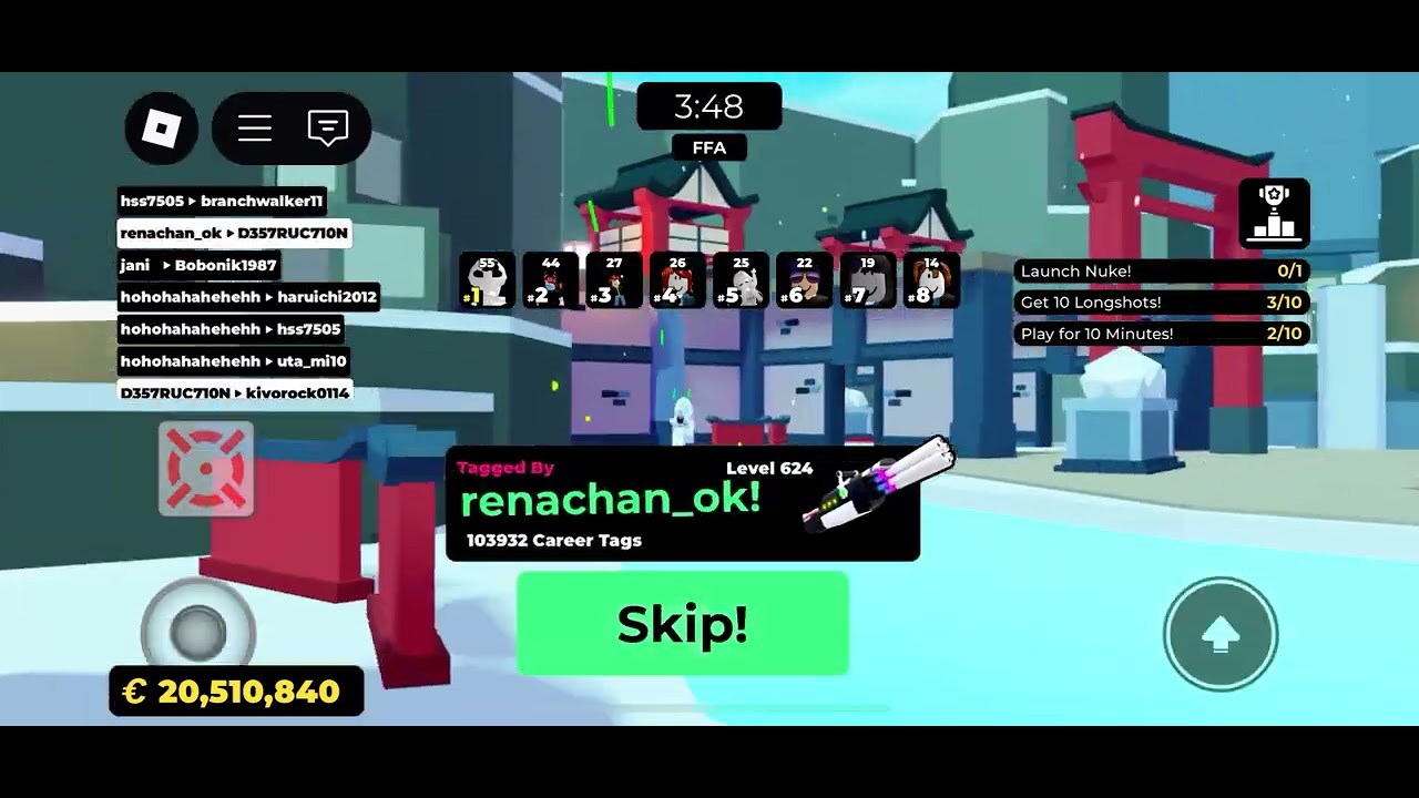 146 kills with tempered scar in suijin (Roblox big paintball 1) - YouTube
