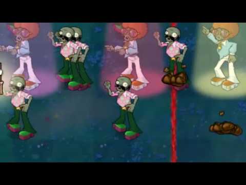EL BAILE DEL ZOMBIE DISCO PLANTS VS ZOMBIES GUSTAVO - YouTube