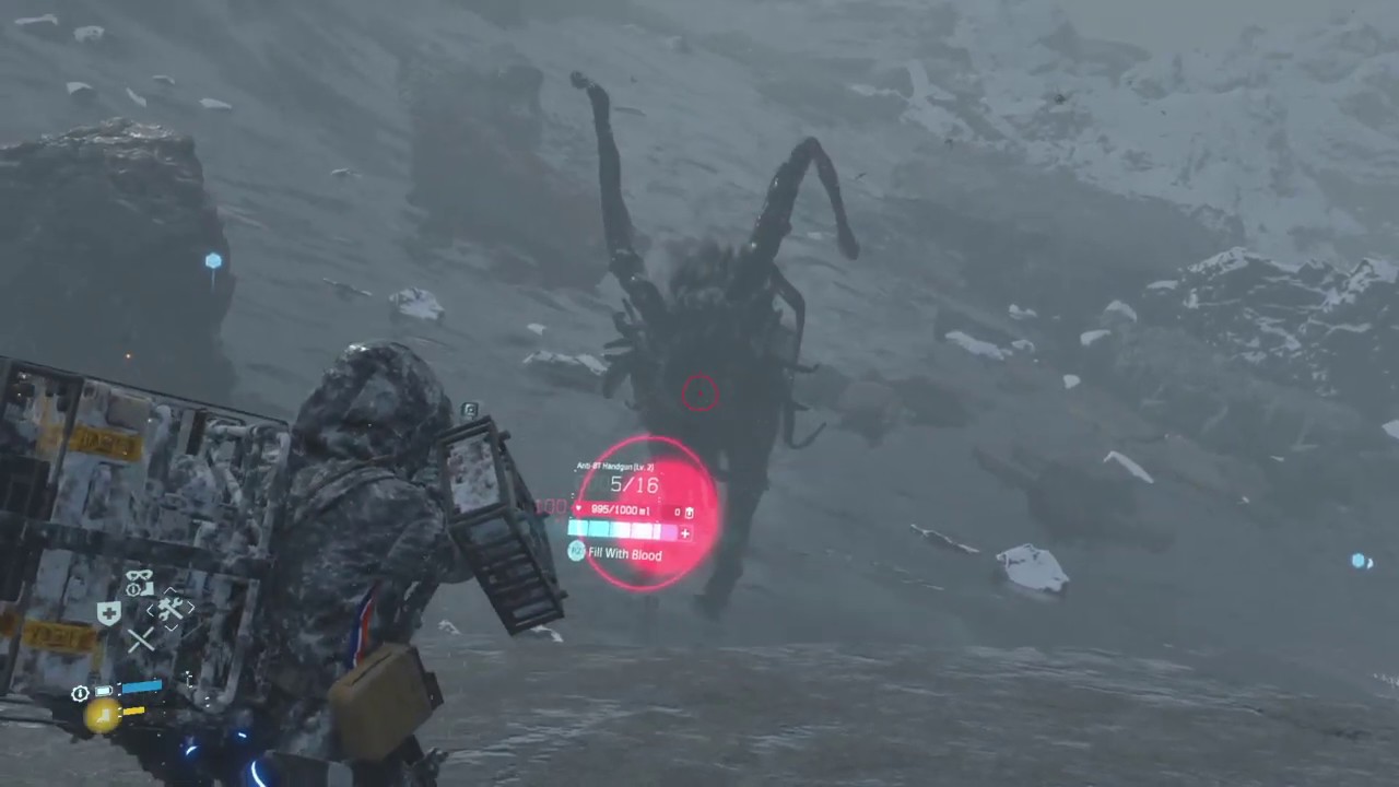 DEATH STRANDING BT miniboss encounter - YouTube