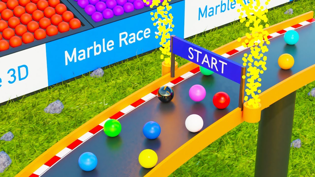Marble Race All iPhone Colors - Which iPhone Color Will Win? - YouTube