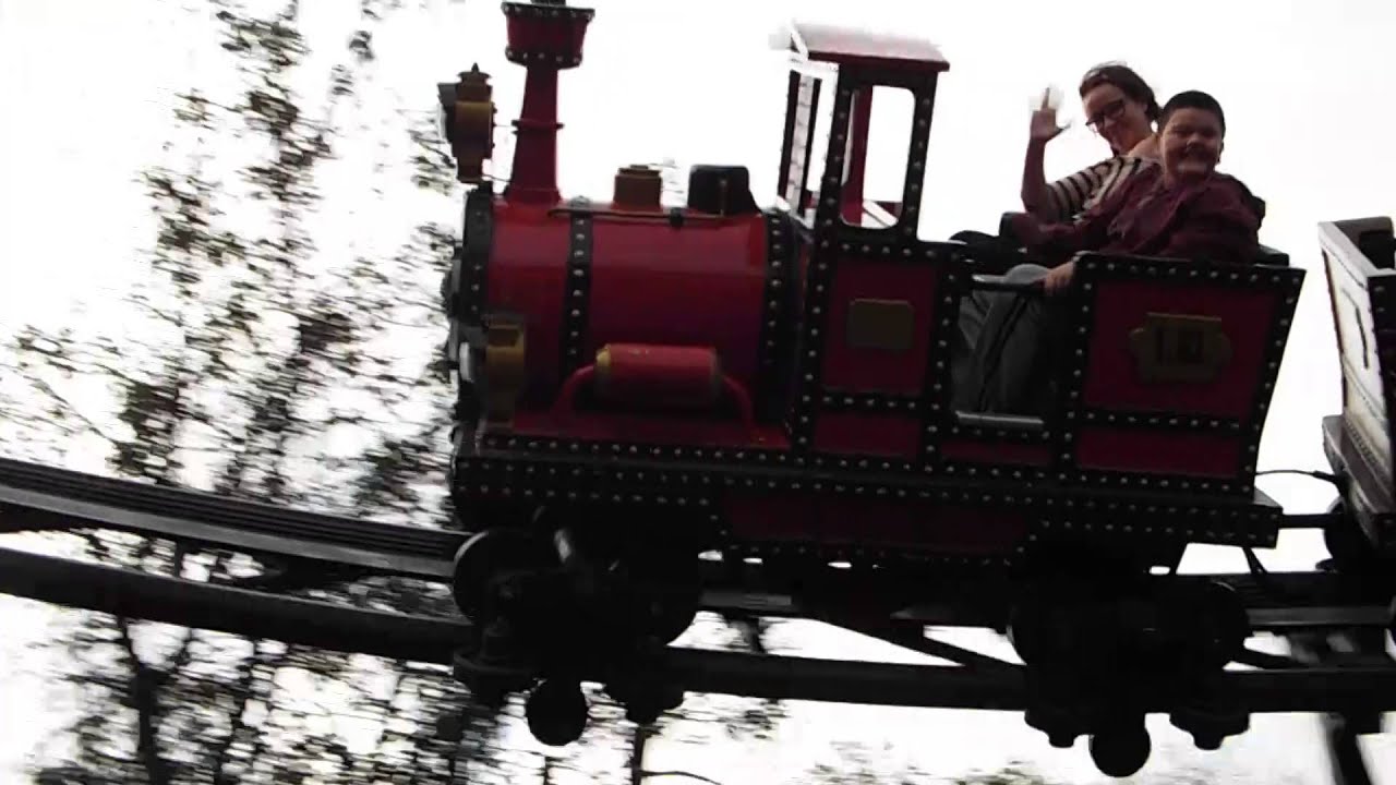 Runaway mine train Alton Towers - YouTube