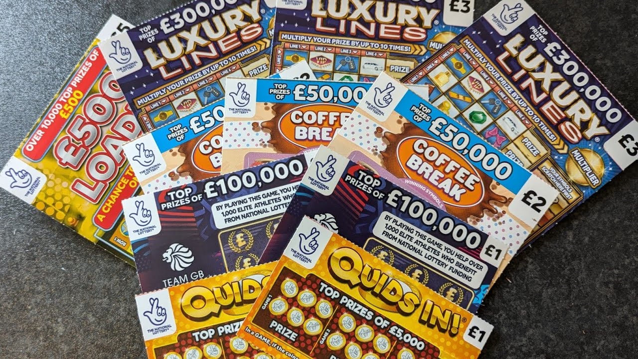 £24 mix of UK National Lottery Scratch Cards - YouTube