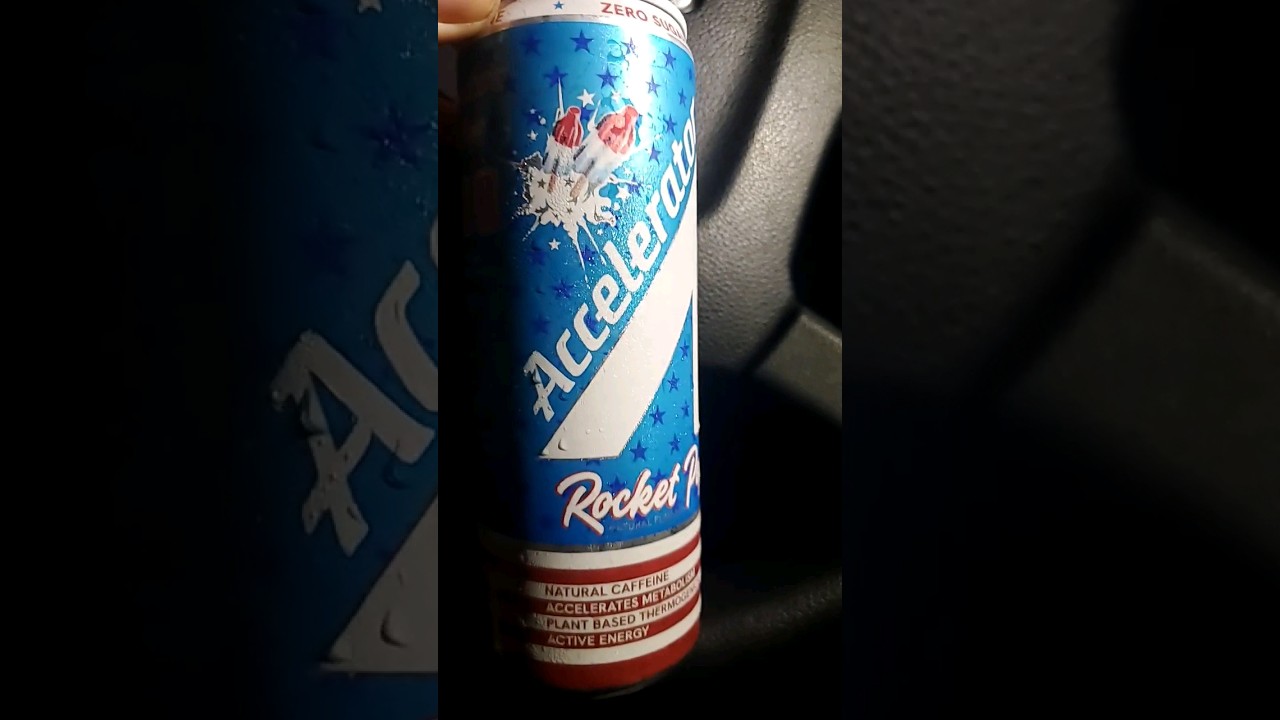 Energy Drink Review - Rocket Pop by Accelerator - YouTube