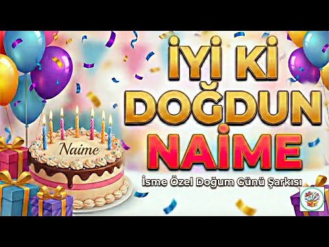 Uzaktaki NAİME'ye En Yakın Sürpriz 🎂 İsme Özel Doğum Günü Şarkısı | Happy Birthday