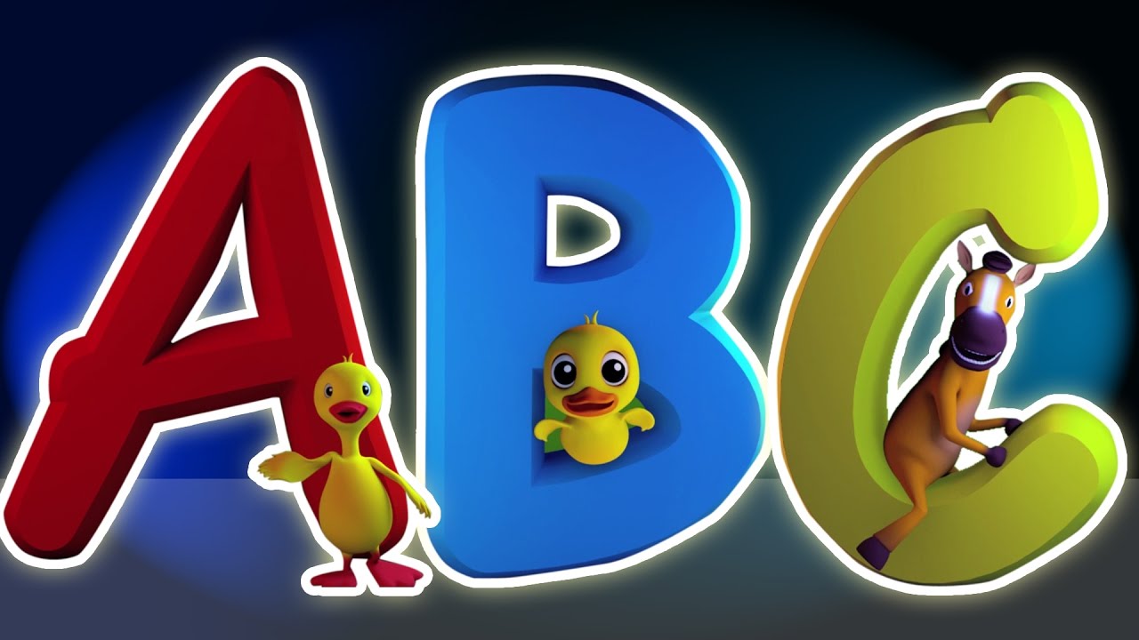 abc canción | Aprender alfabetos | Video educativo | Alphabets Rhyme ...