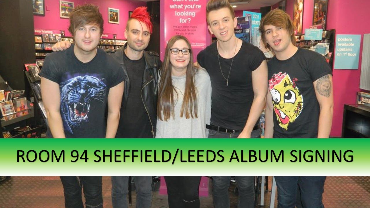 Room 94 Album Signings - Sheffield/Leeds Vlog 17.02.15 - YouTube