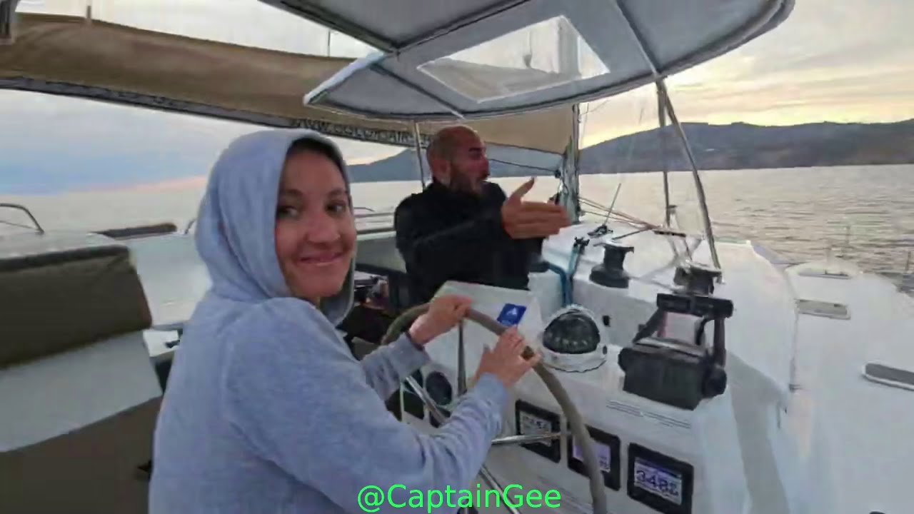 (May 6)[2/2 IRL] Captain G (CaptainGee) Sailing Kyra catamaran and ...