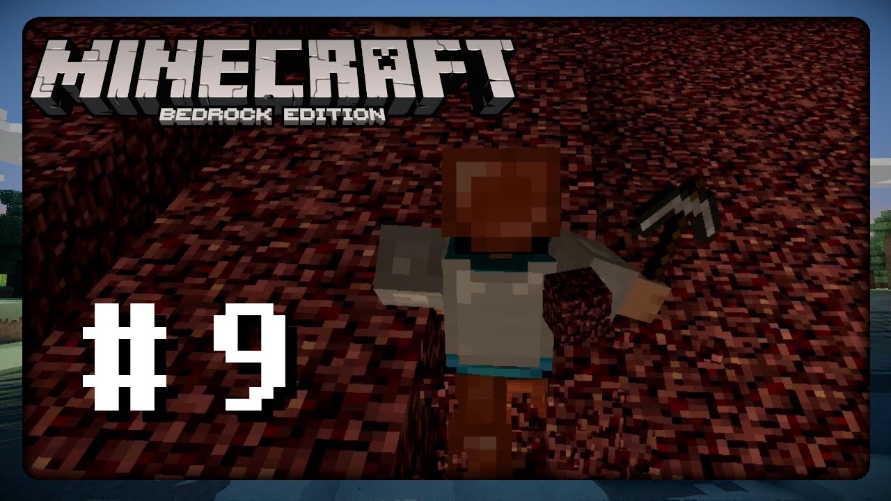 Die ersten Schritte für die Basis im Nether. | Minecraft Bedrock | # 9 ...