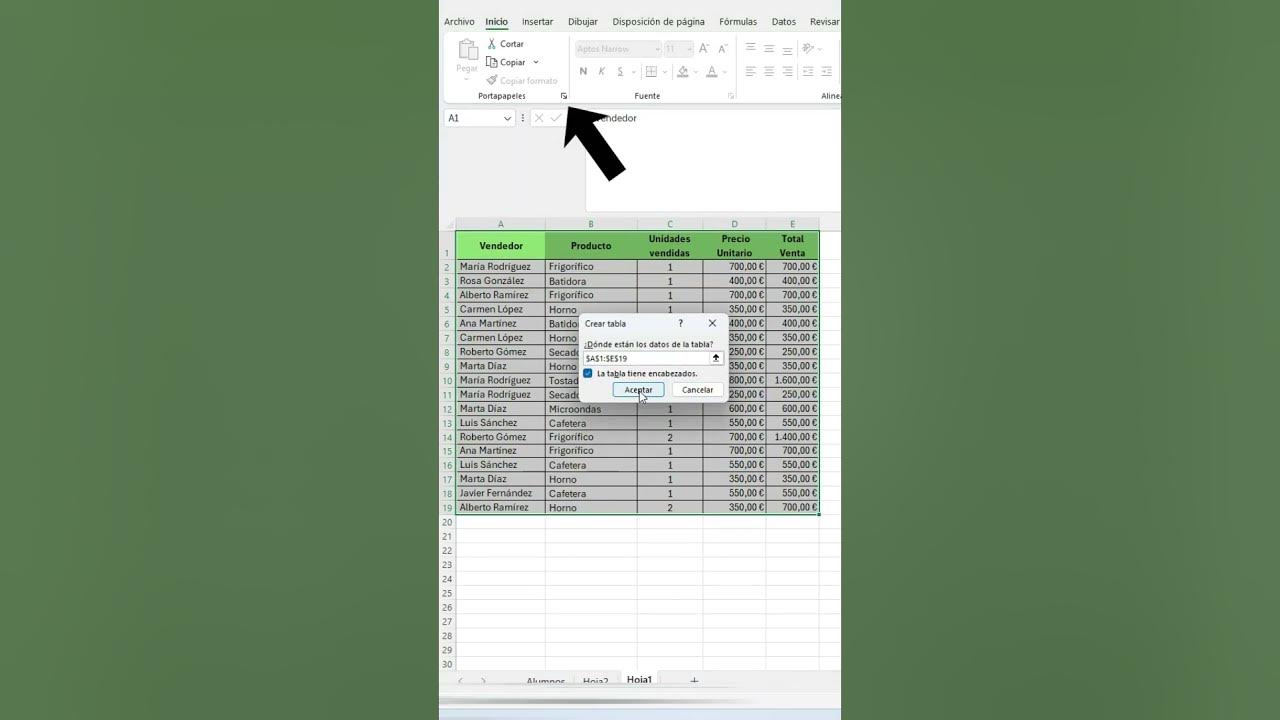 Como segmentar datos en tablas de Excel #excel #exceltips #tutorial - YouTube