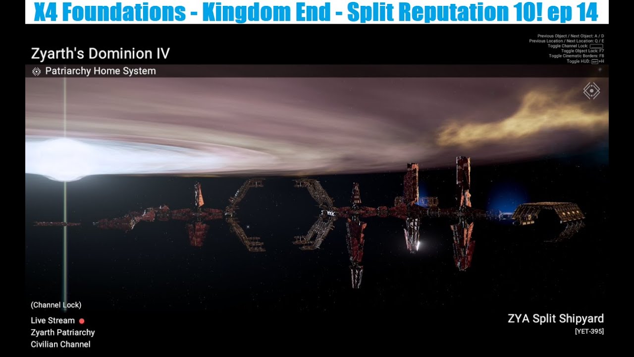 X4 Foundations - Kingdom End - Split Reputation 10! ep 14 - YouTube