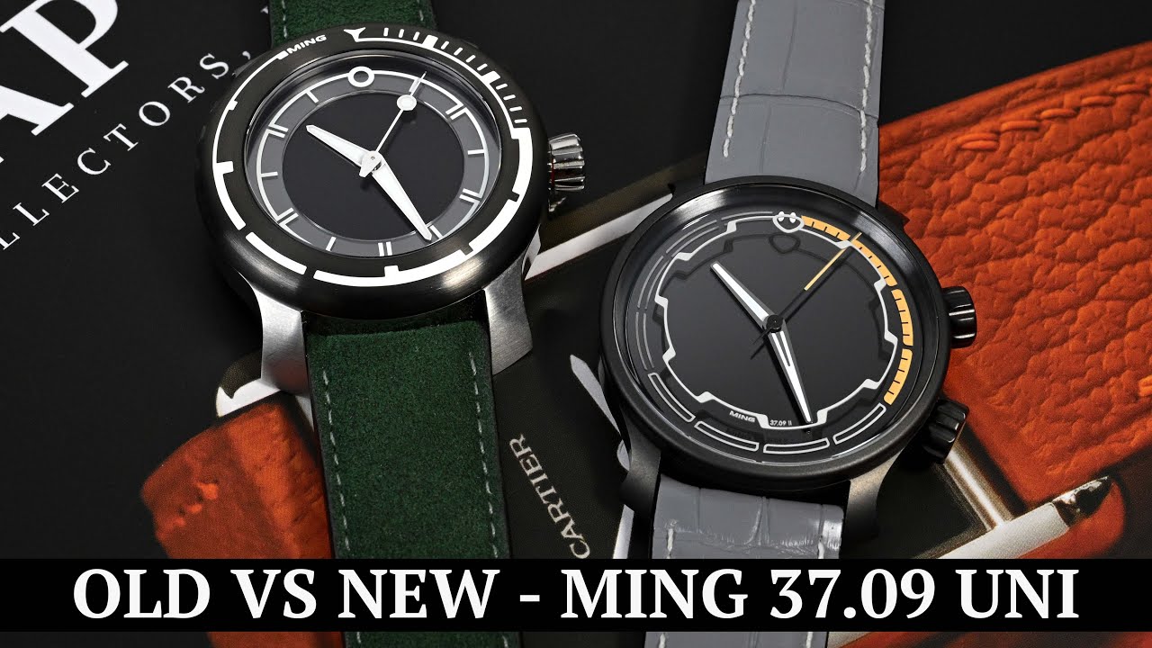 MING's latest diver compared with their first - MING 37.09 Uni vs MING ...
