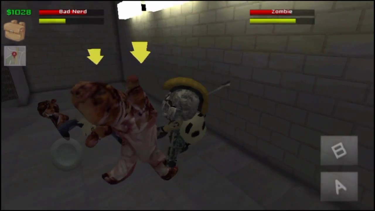 ZOMBIES VS BAD NERD!!! (Bad Nerd Gameplay #2) - YouTube