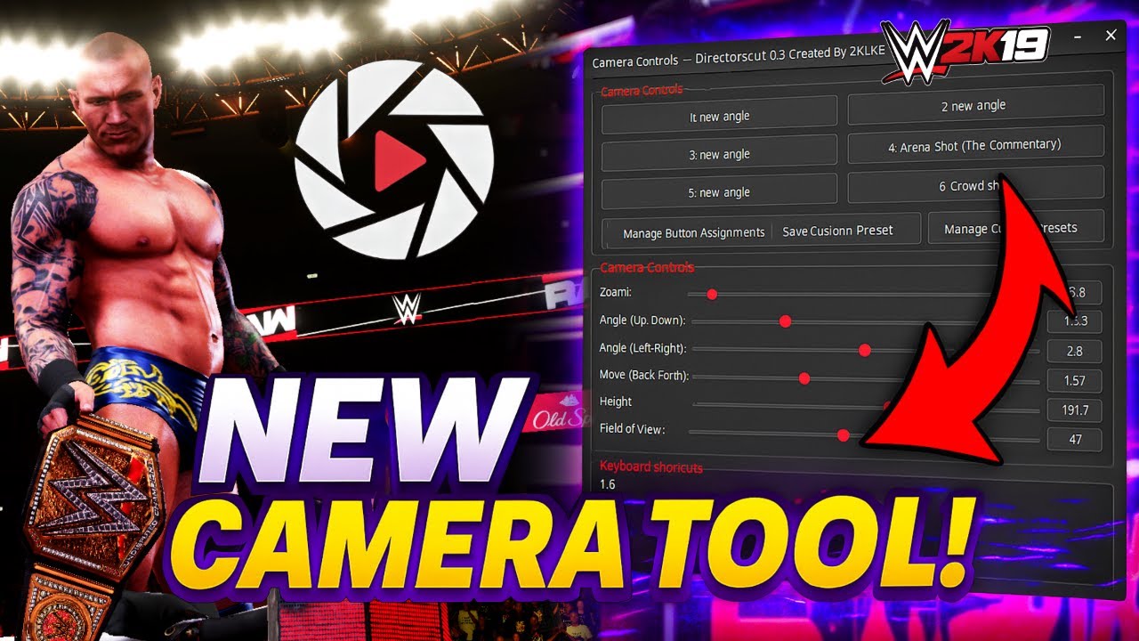 This Camera Tool Will Change the Way You Play WWE 2K19 Forever | Custom ...