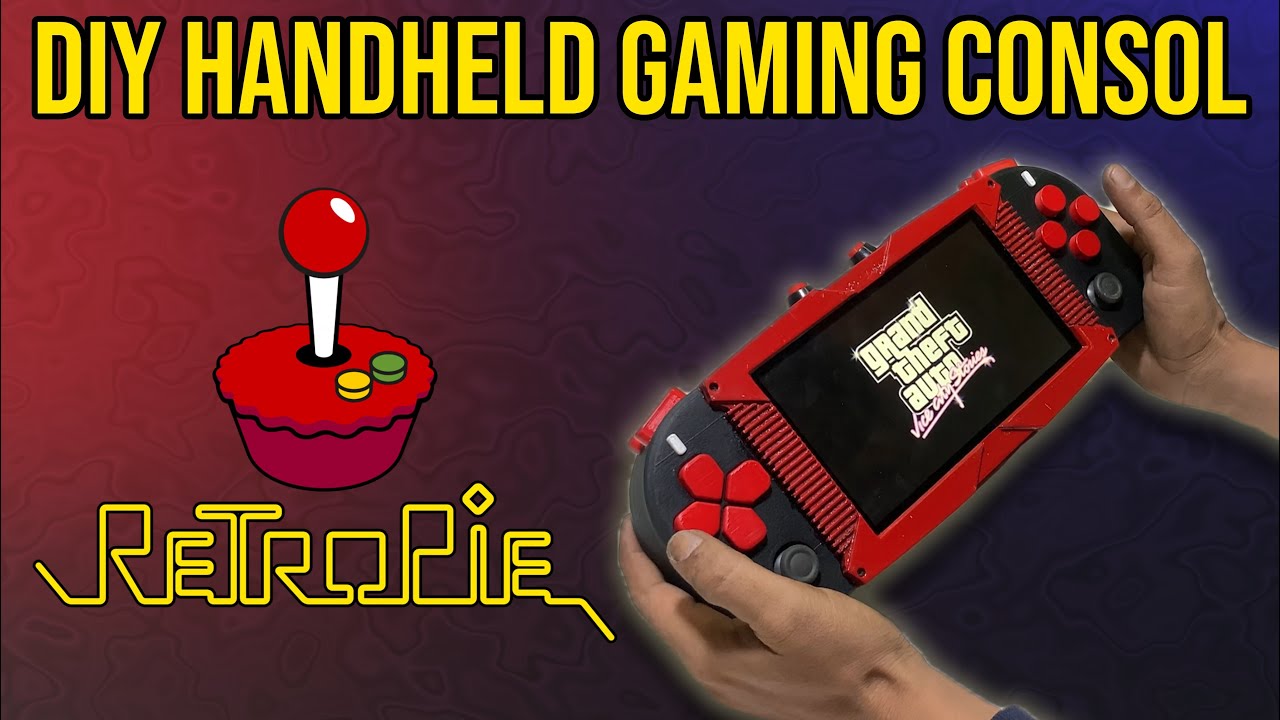 DIY Xbox Handheld RetroPie: A Raspberry Pi Gaming Handheld Arcade ...