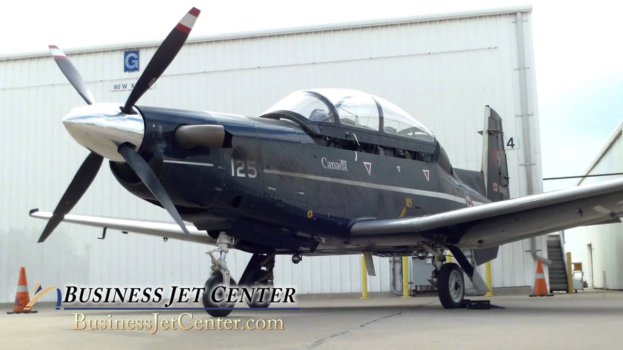 Canadian Harvard II Departure - Business Jet Center - YouTube