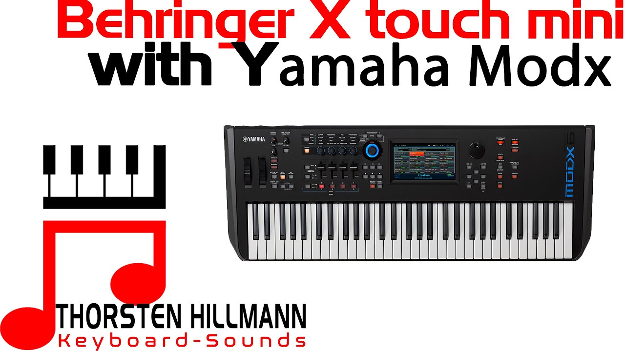 Using a Behringer X Touch Mini with Yamaha Modx for some cool things ...