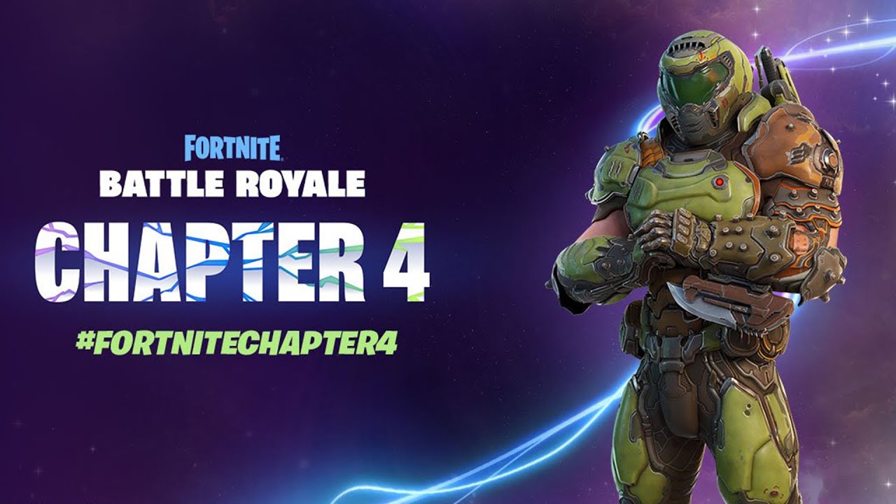 Fortnite Chapter 4 : DOOM SLAYER Skin Code - YouTube