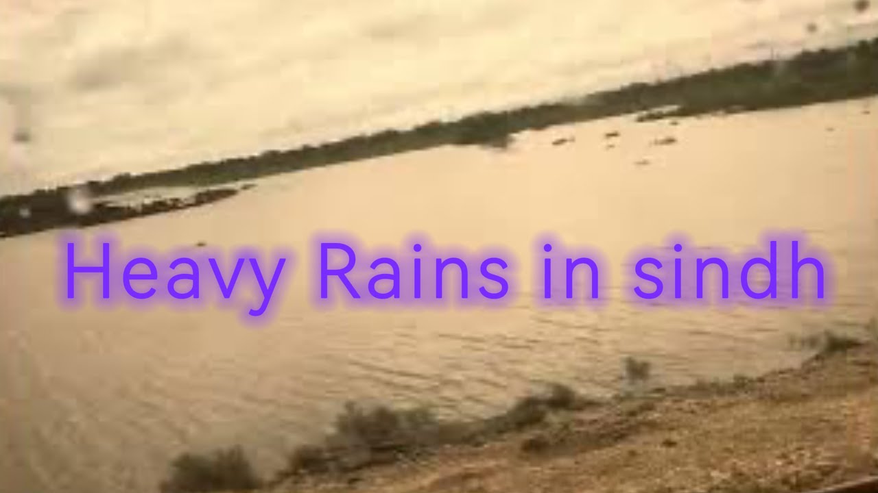Memorable Train Ride in Heavy Rain in Sind | Here are some ways heavy ...