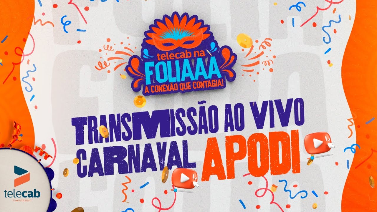 TRANSMISSÃO DO CARNAVAL DE APODI/RN (DOMINGO) - YouTube